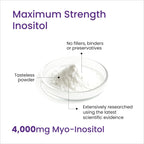Myo Inositol powder for hormone balance