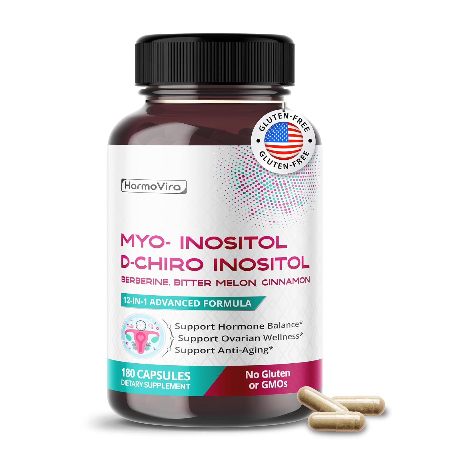 Myo-Inositol vitamin B complex capsules