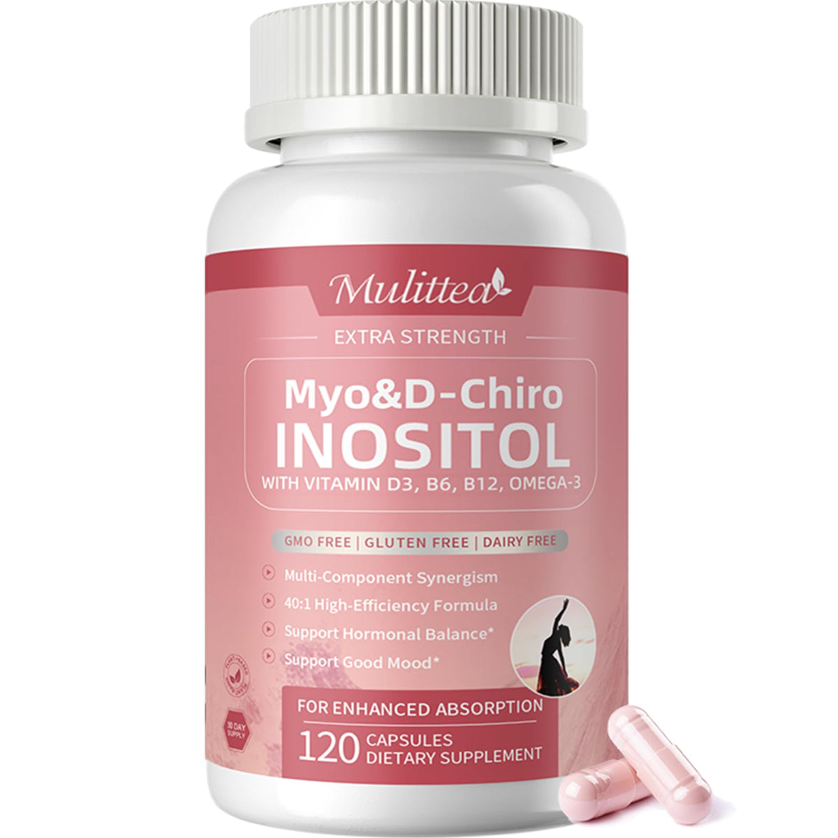 Myo-Inositol vitamin B complex capsules