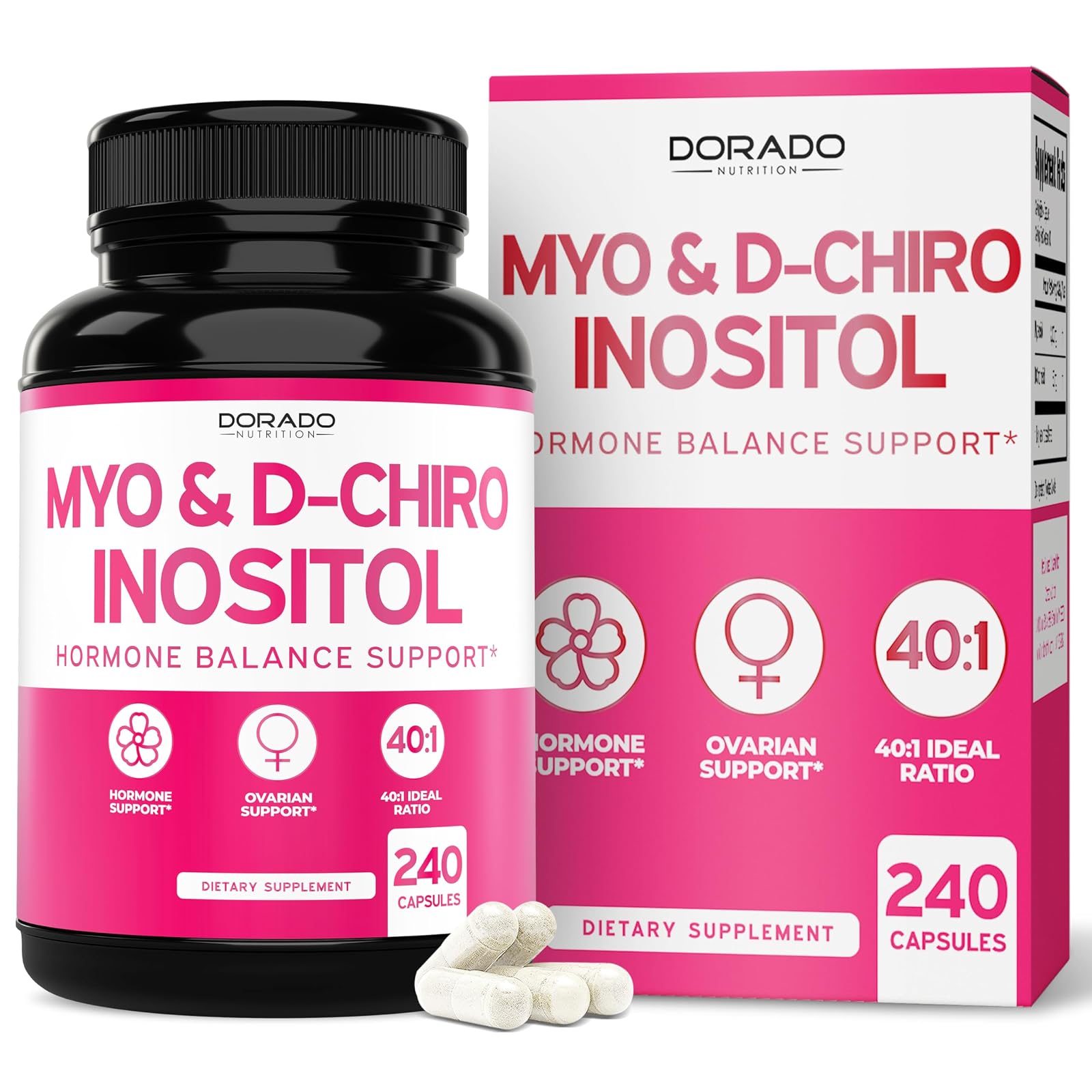 Myo-Inositol vitamin B complex capsules