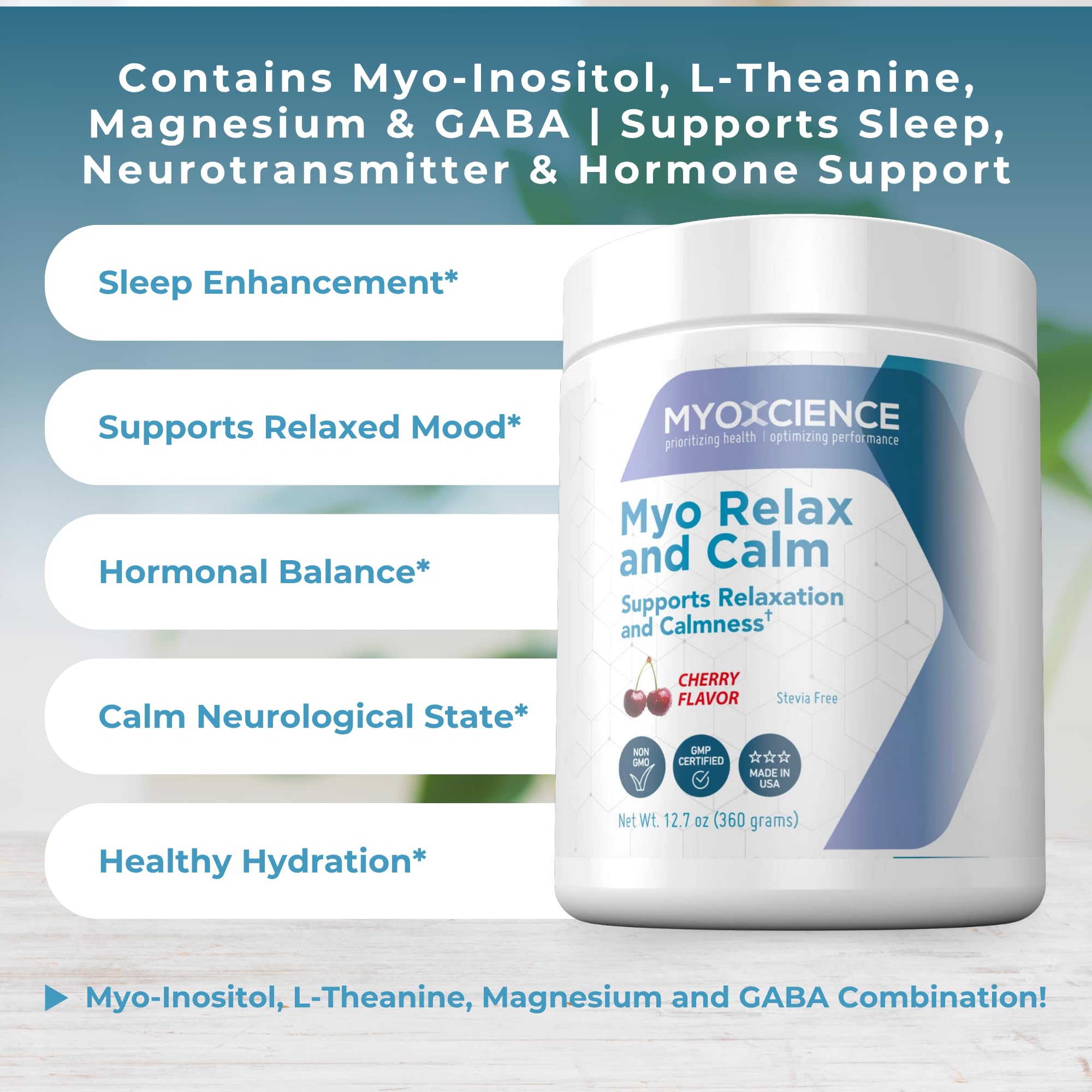 Myo Relax magnesium for improved mood