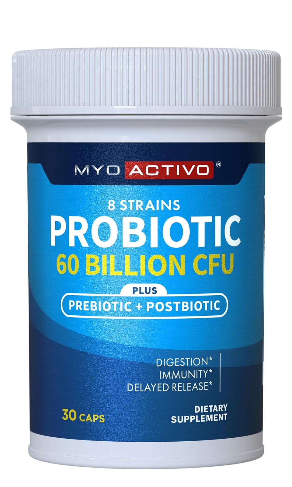 MyoActivo Probiotic 60 billion CFU capsules