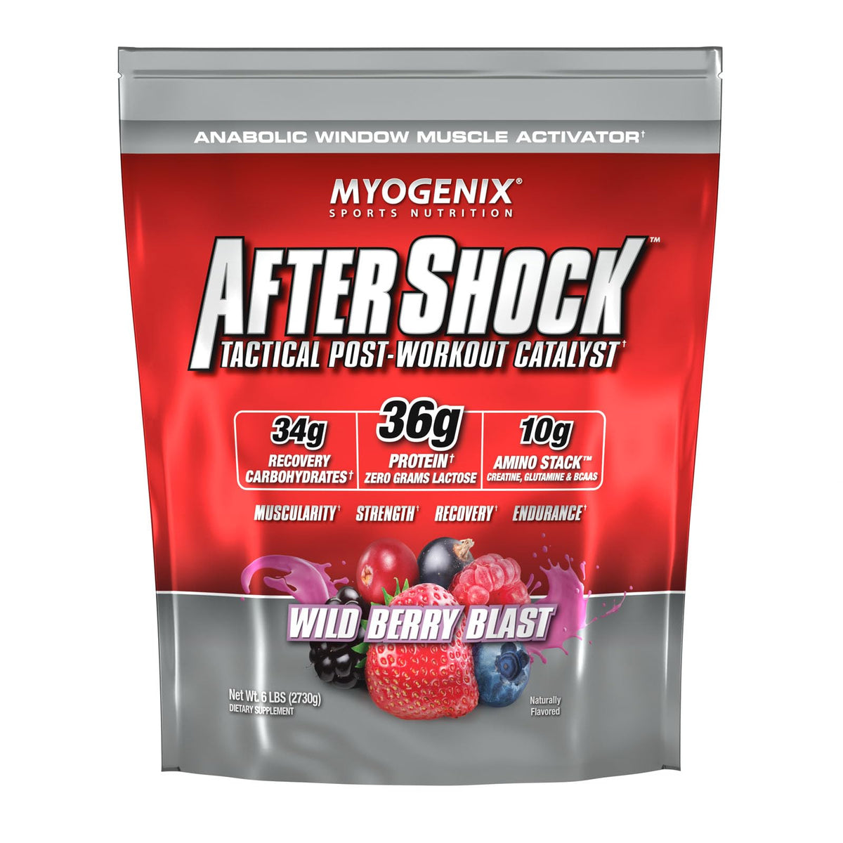 Myogenix whey protein powder for recovery