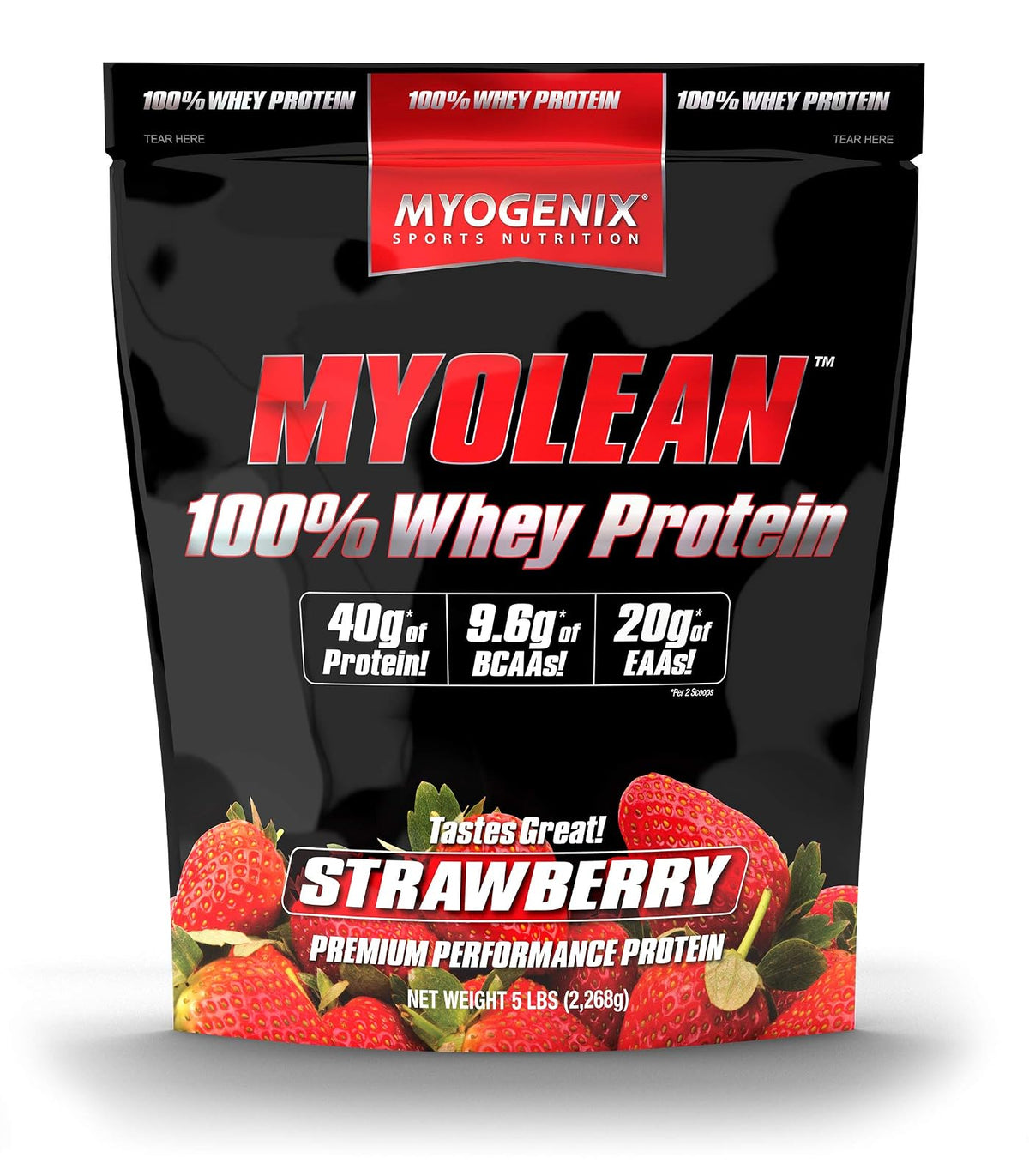 Myogenix whey protein strawberry flavour