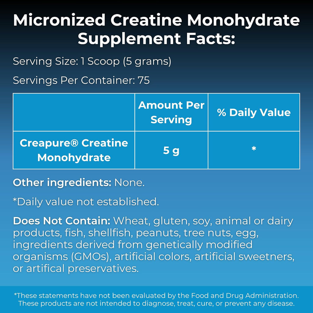 MYOXCIENCE creatine for energy boost