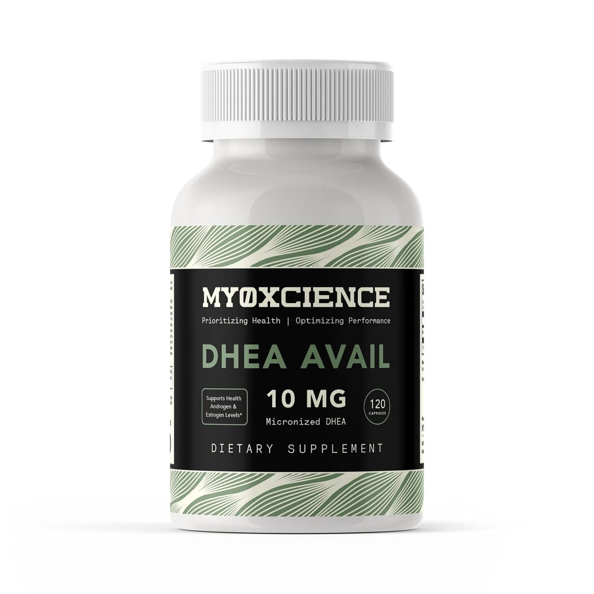 MYOXCIENCE DHEA 10 mg supplement