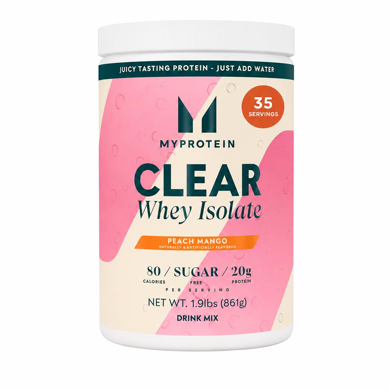 Myprotein Clear Whey Isolate Peach Mango