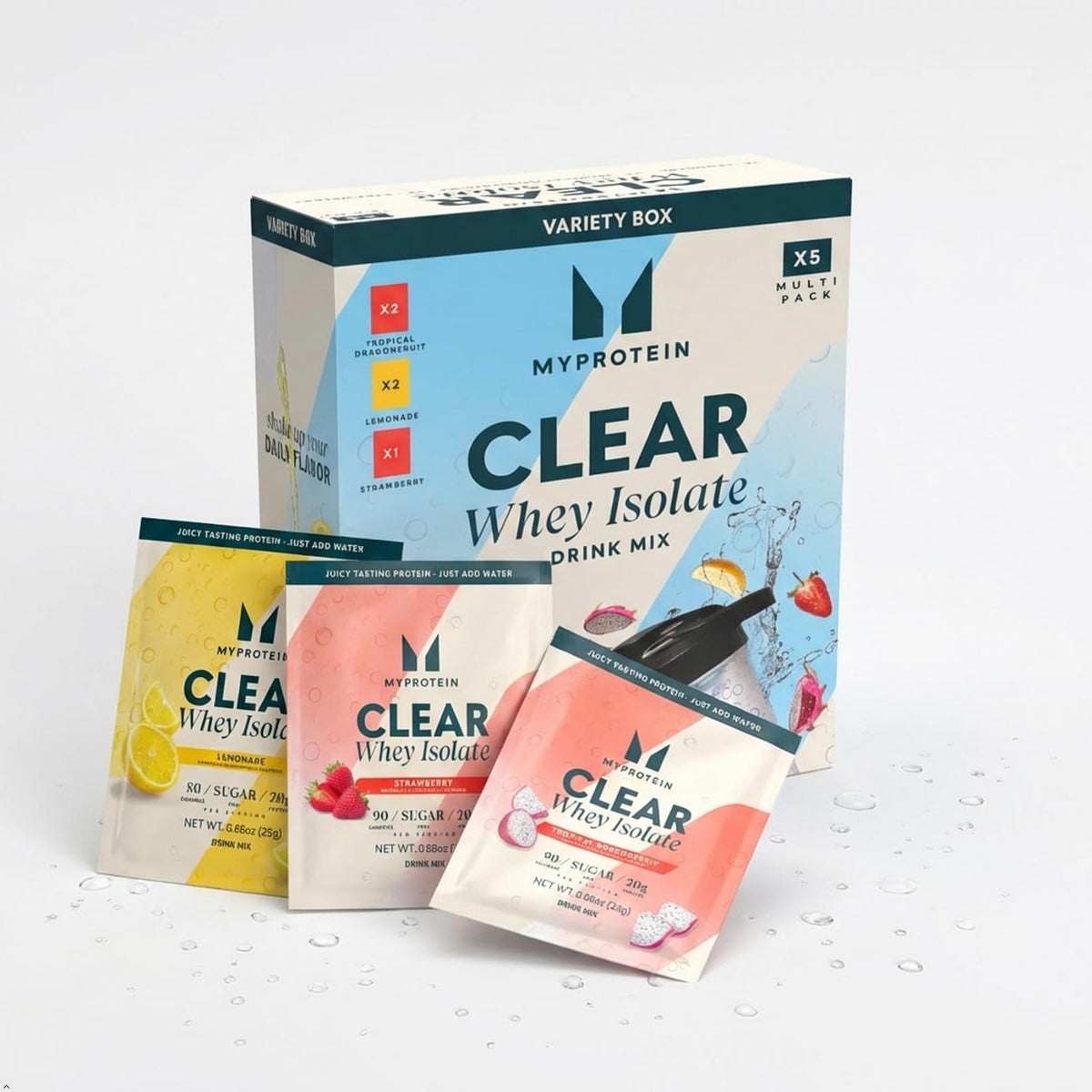 Myprotein Clear Whey Isolate variety pack