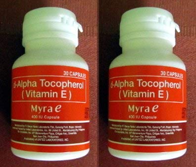 Myra-E vitamin E 400 IU capsules