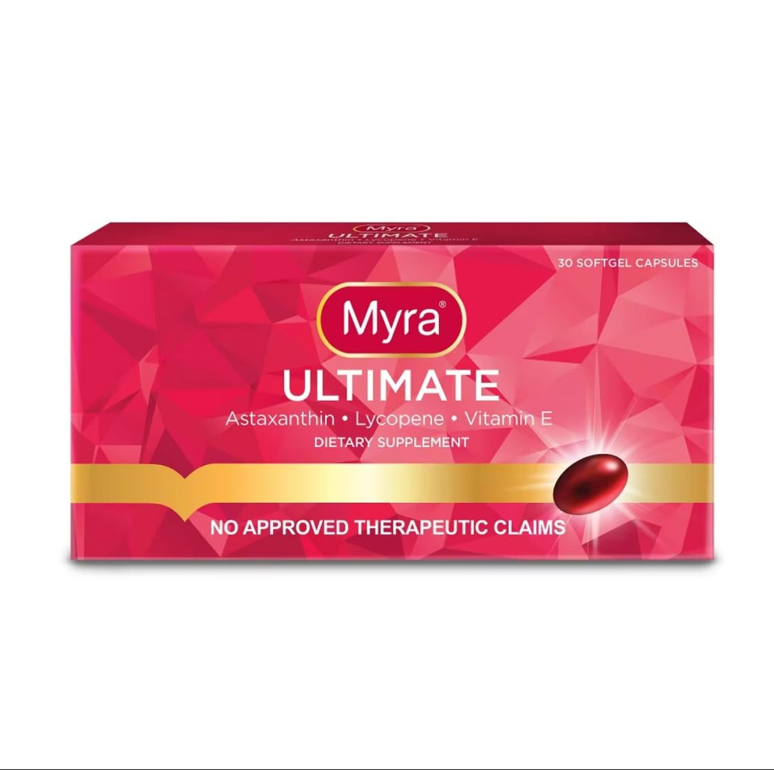 Myra Ultimate softgels for antioxidants