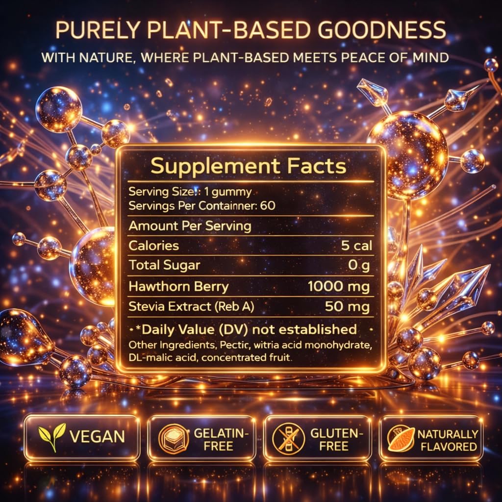 MYRELI hawthorn gummies for daily wellness