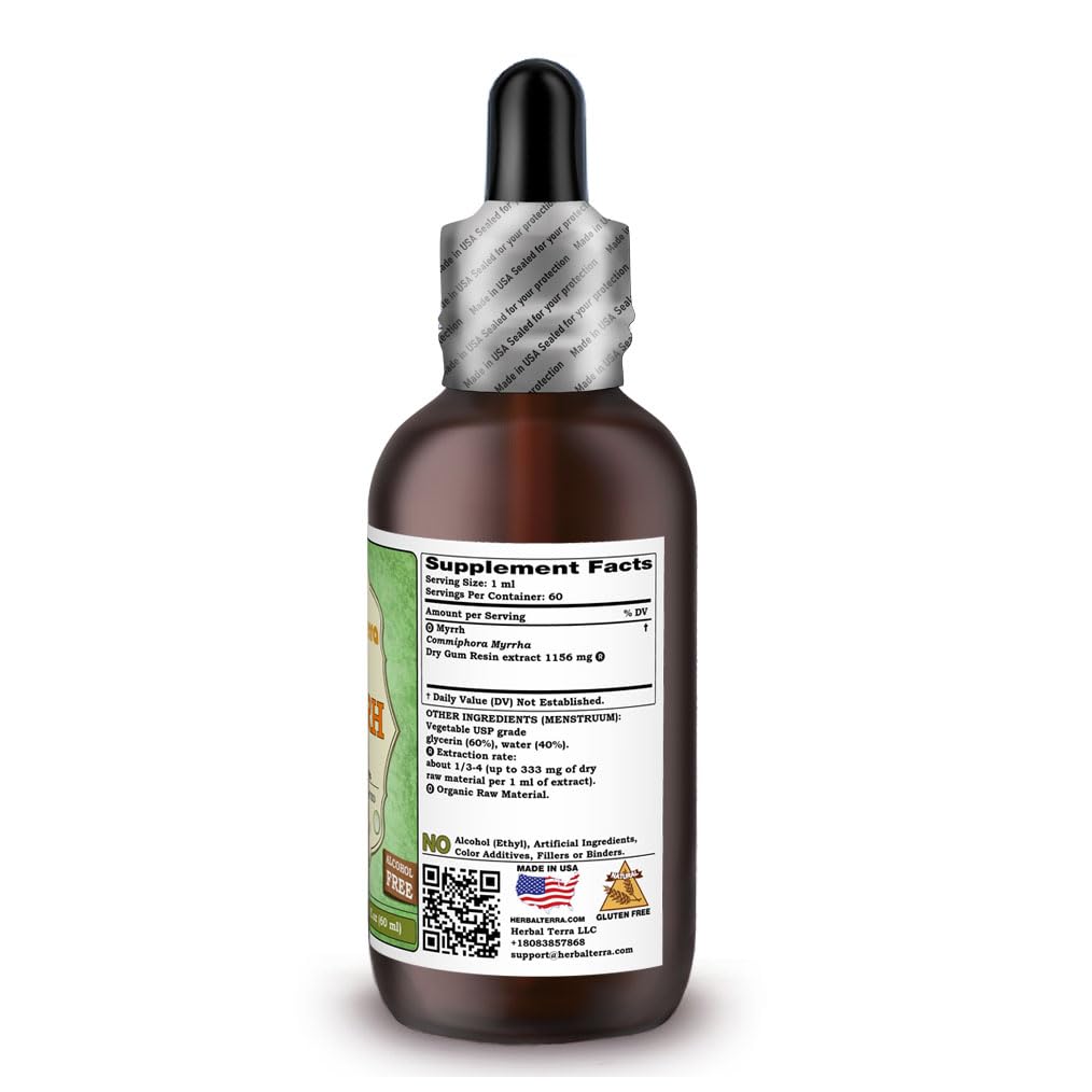 myrrh extract for throat health