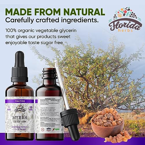 Myrrh tincture for gut wellness