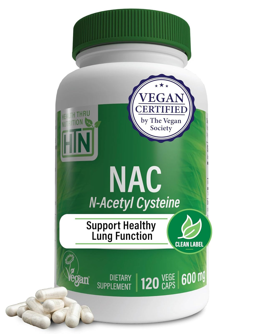 N-Acetyl-Cysteine 600 mg capsules
