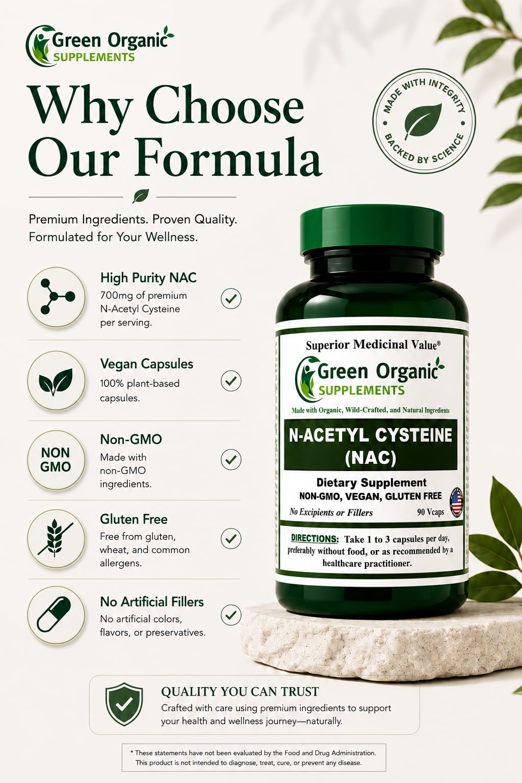 N-Acetyl Cysteine antioxidant benefits