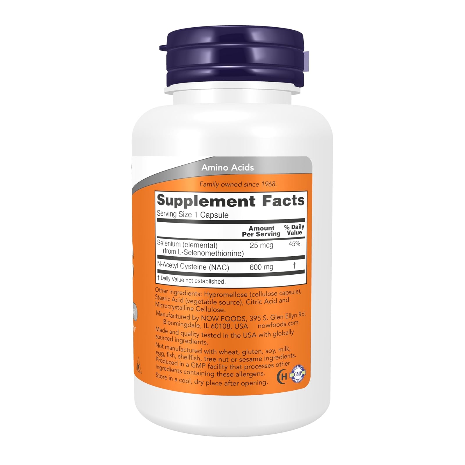 N-Acetyl Cysteine for antioxidant support