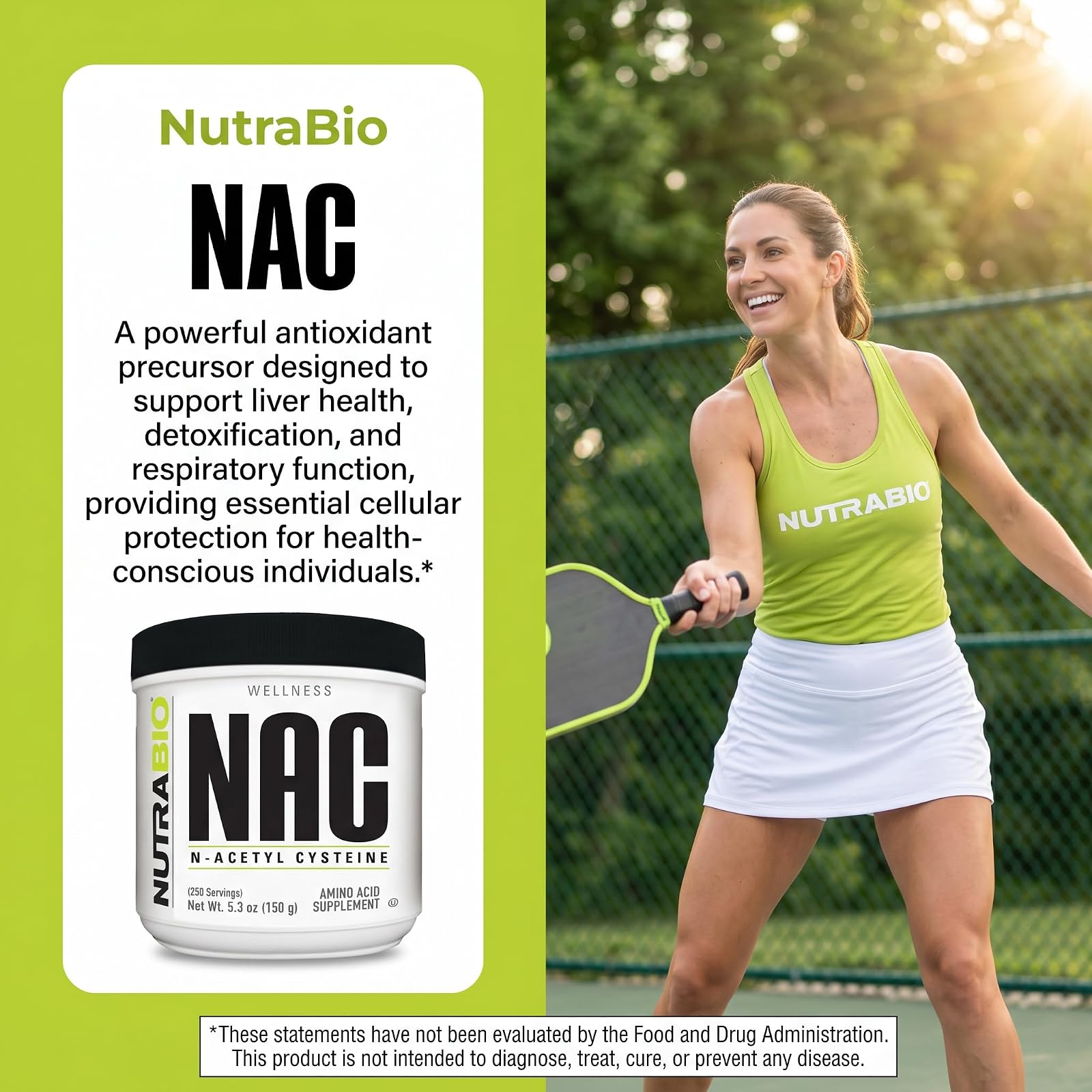 N-Acetyl Cysteine for detox support
