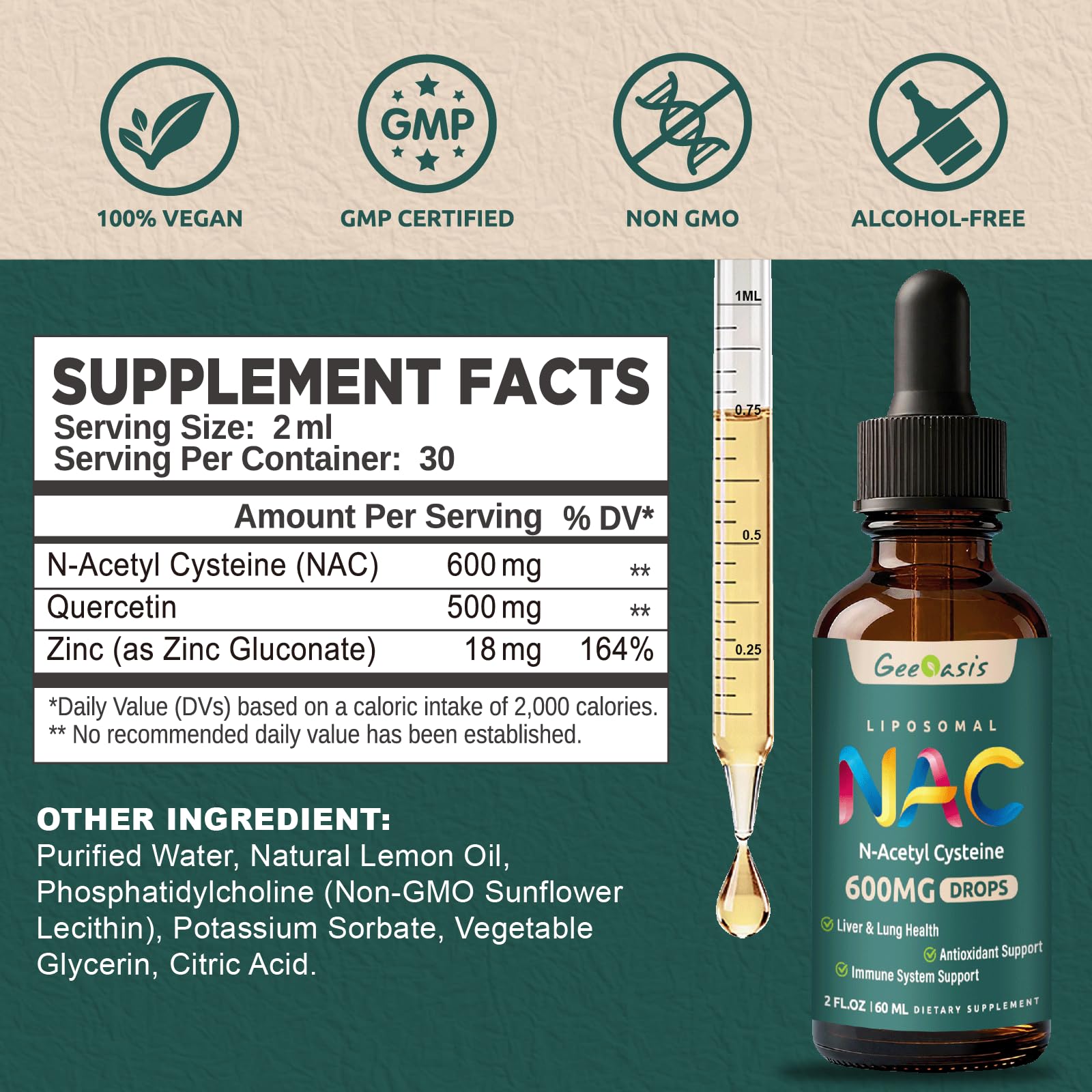 N-Acetyl Cysteine for detox support