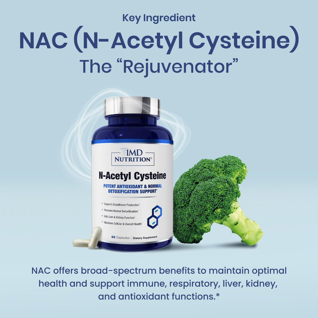 N-Acetyl Cysteine for detoxification