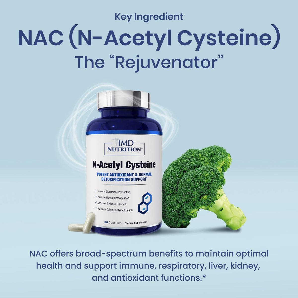 N-Acetyl Cysteine for detoxification