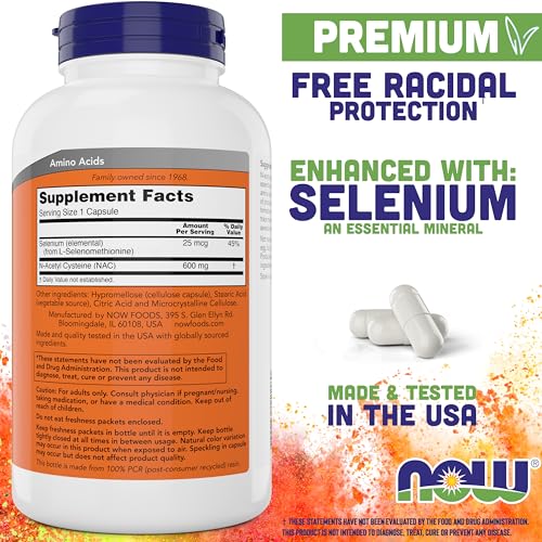 N-Acetyl Cysteine for health