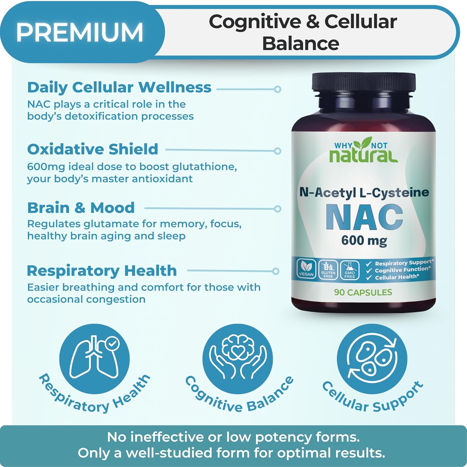 N-Acetyl Cysteine for immune support