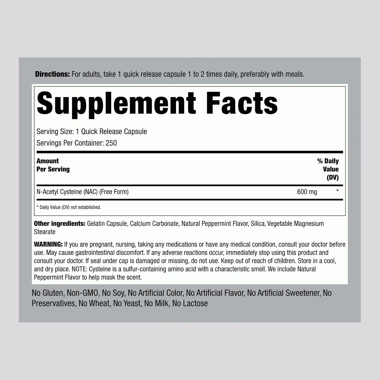 N-Acetyl Cysteine for liver support