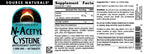 N-Acetyl Cysteine for wellness support