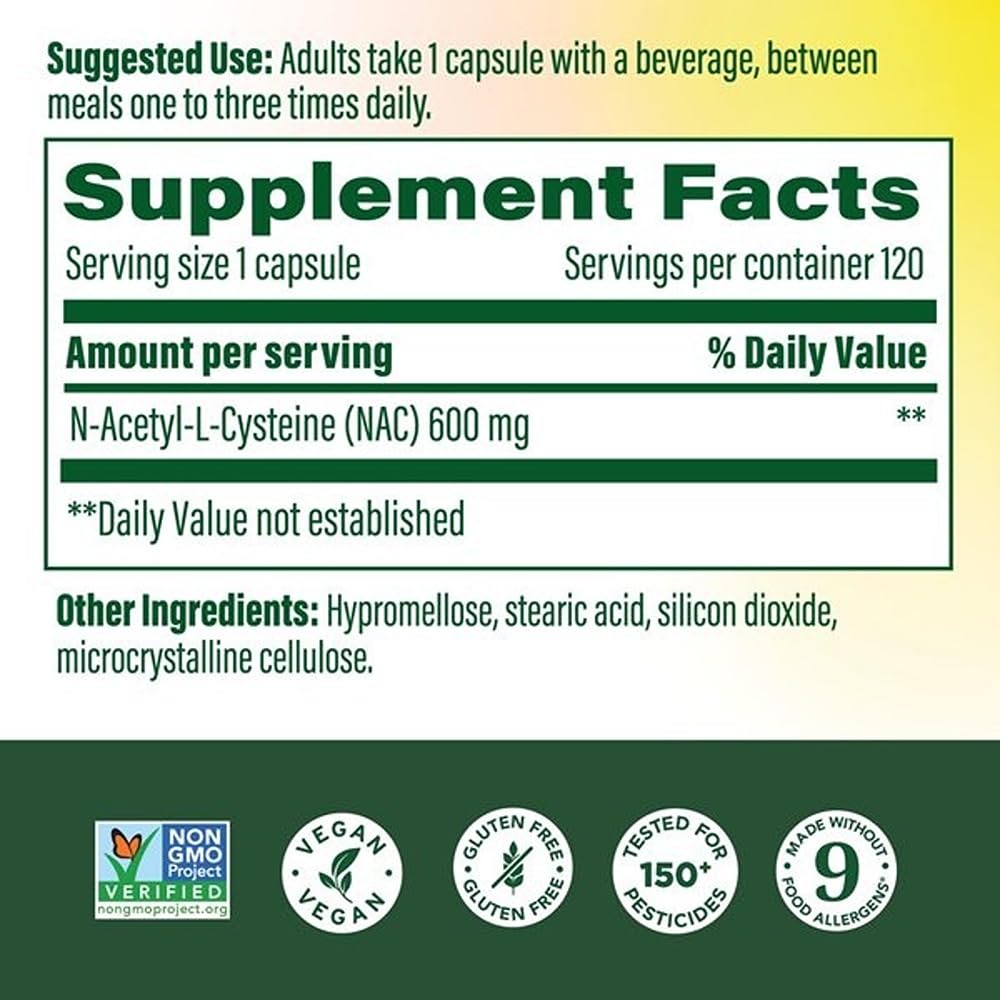 N-Acetyl Cysteine health benefits