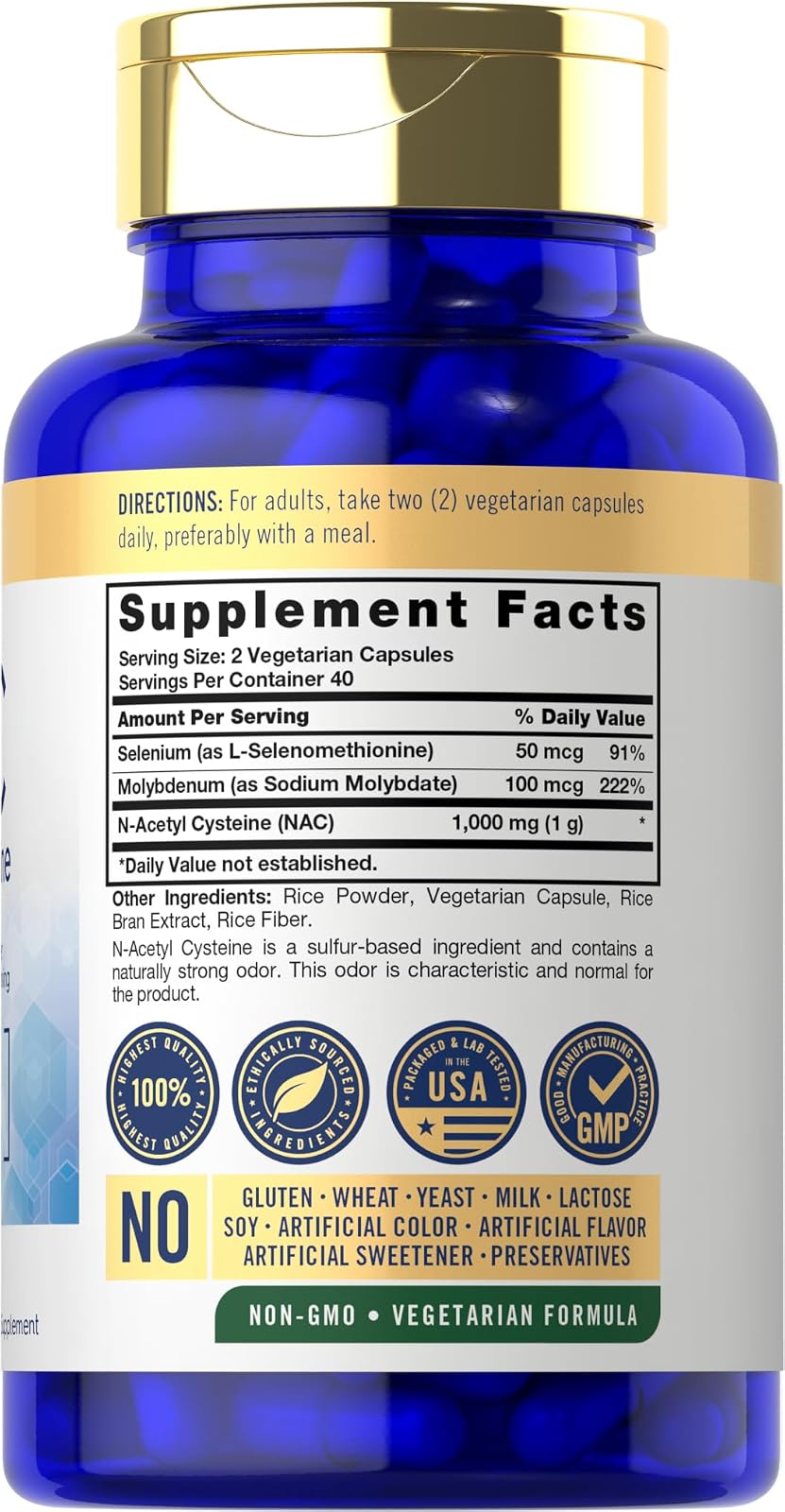 N-Acetyl Cysteine health benefits