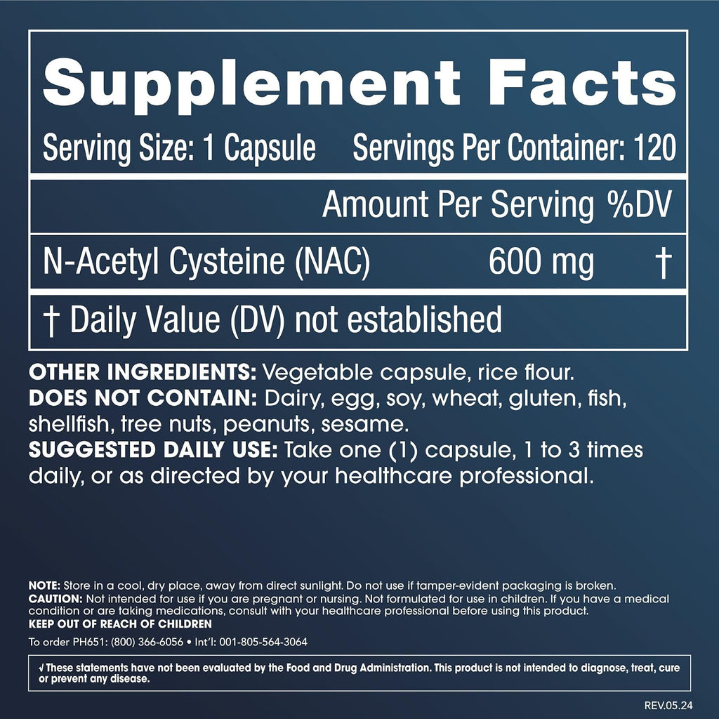N-Acetyl Cysteine support for immune health