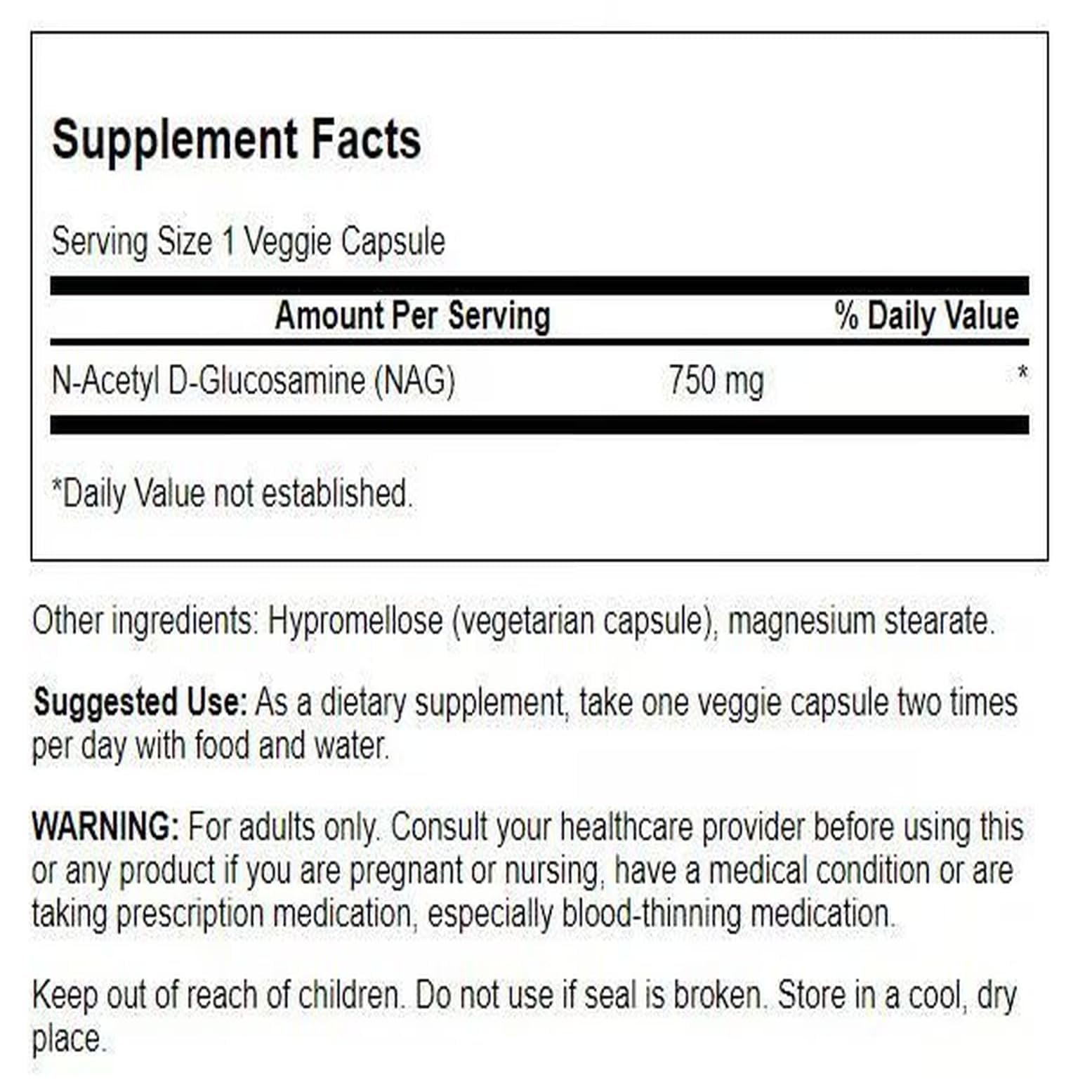 N-Acetyl D-Glucosamine for better mobility