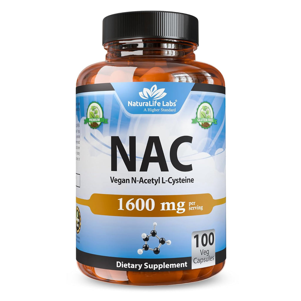 N-Acetyl-L-Cysteine 1600 mg capsules