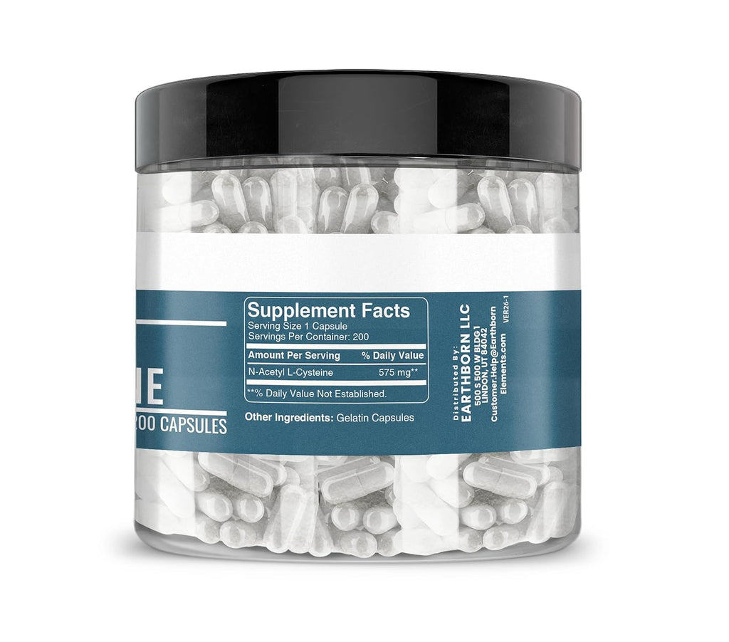 N-Acetyl L-Cysteine 600 mg supplement benefits