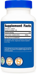 N-Acetyl L-Cysteine for antioxidant support