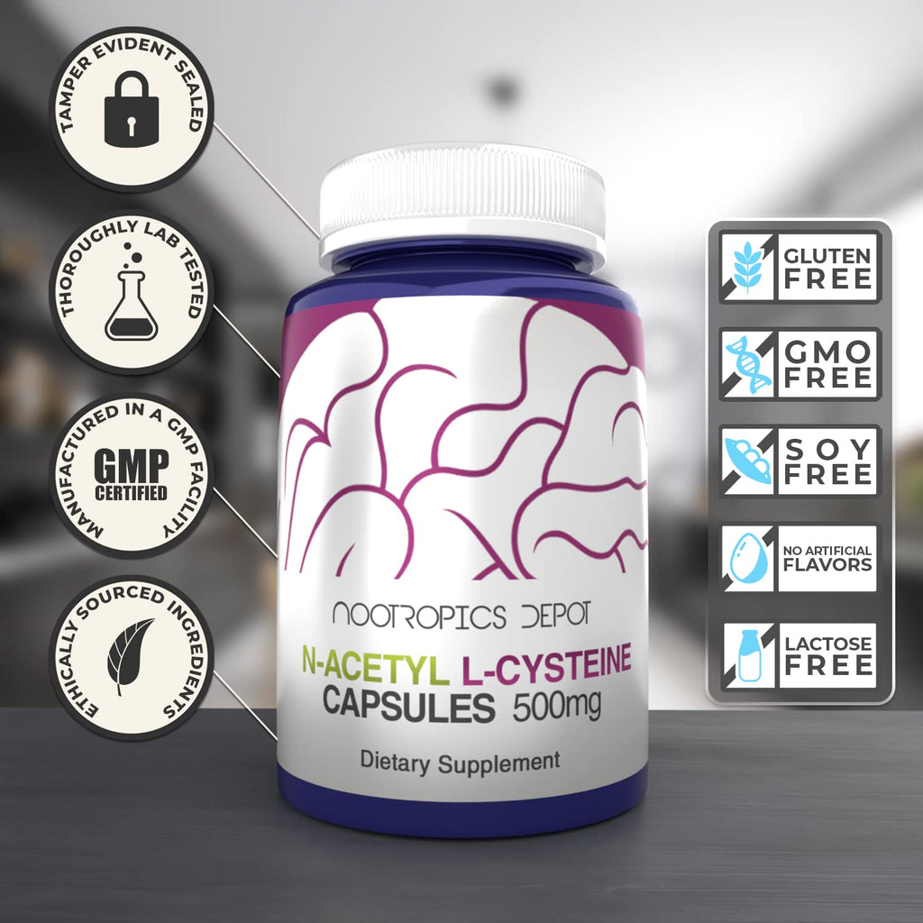 N-Acetyl L-Cysteine for stress relief