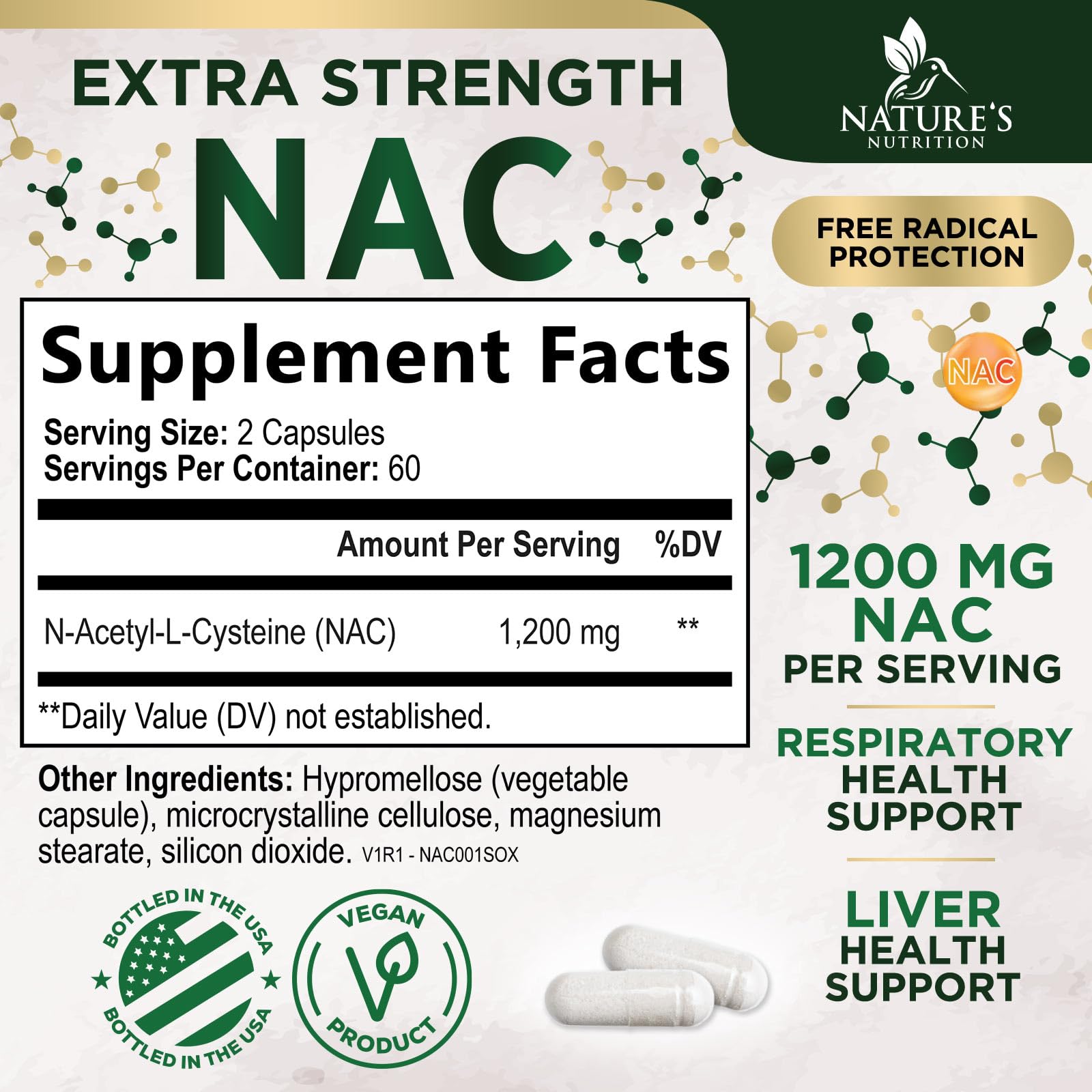 N-Acetyl-L-Cysteine immune support