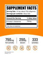 N-Acetyl L-Glutamine powder for recovery