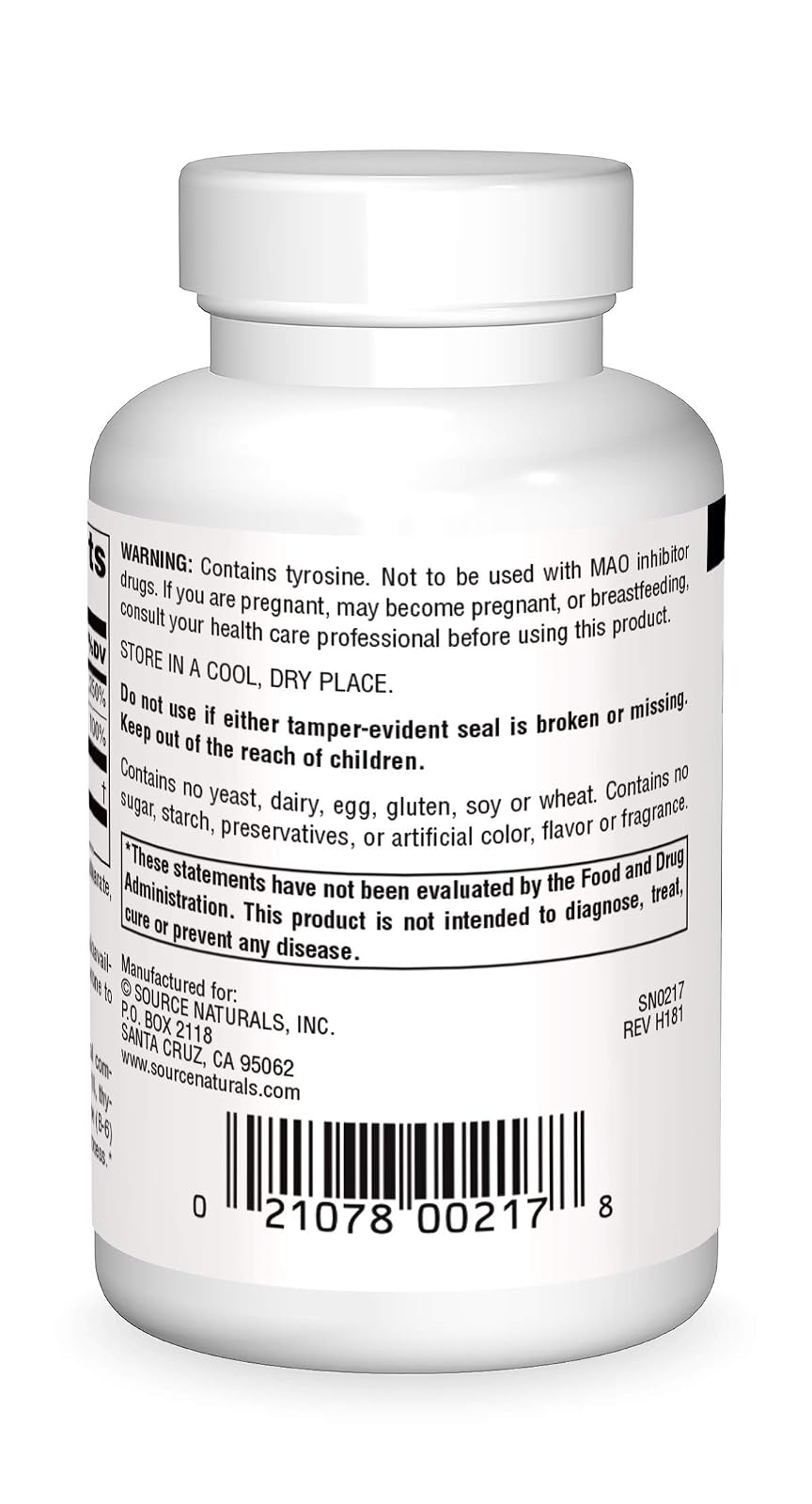 N-Acetyl L-Tyrosine for stress relief