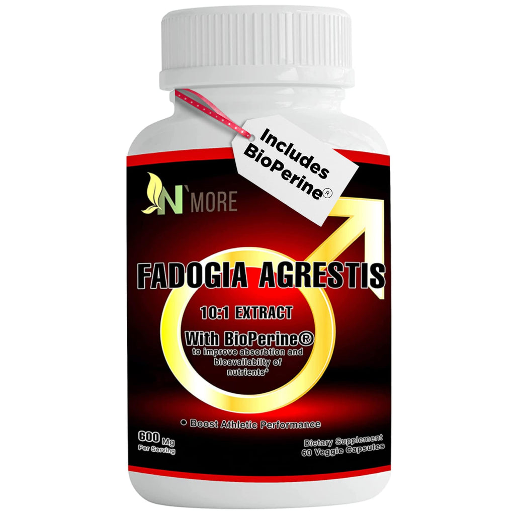 N'more Fadogia Agrestis vegan capsules