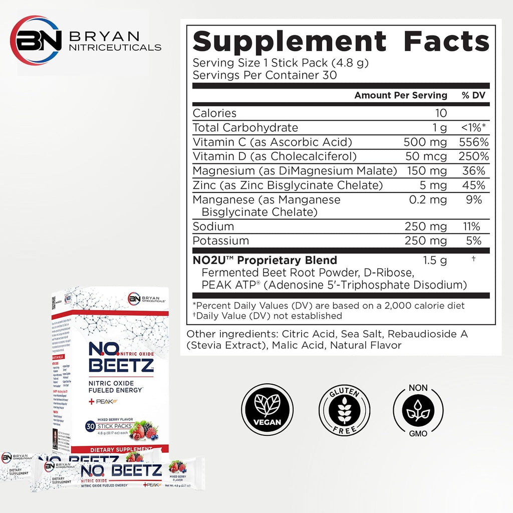N.O. Beetz workout performance enhancer