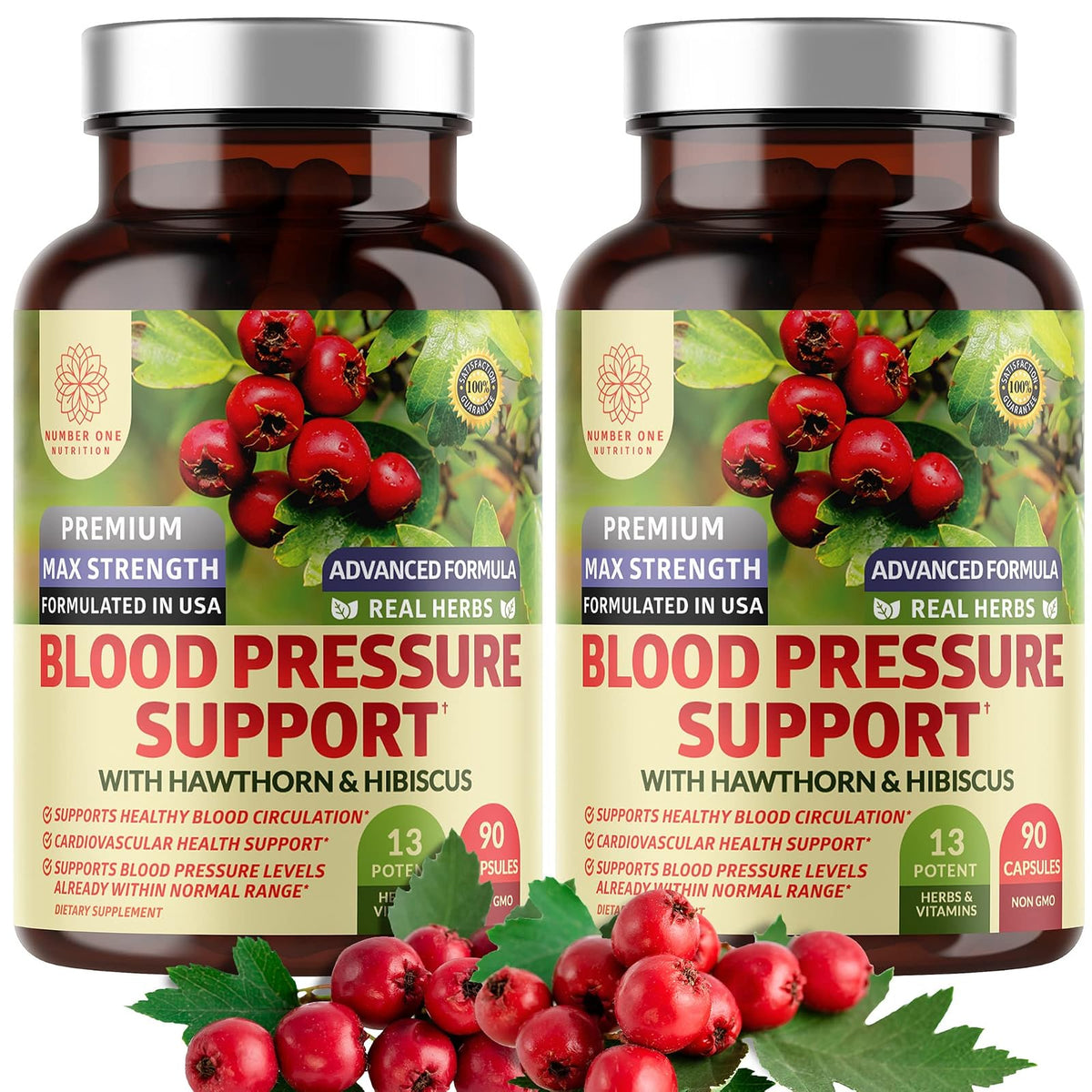 N1N blood pressure support capsules