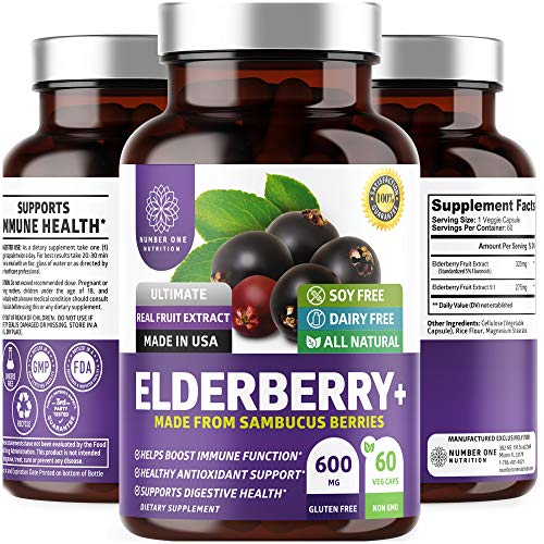 N1N elderberry capsules for immune support