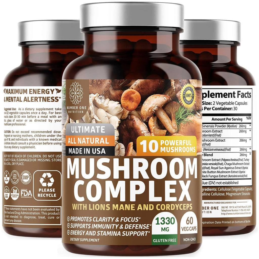 N1N Mushroom Complex for wellness