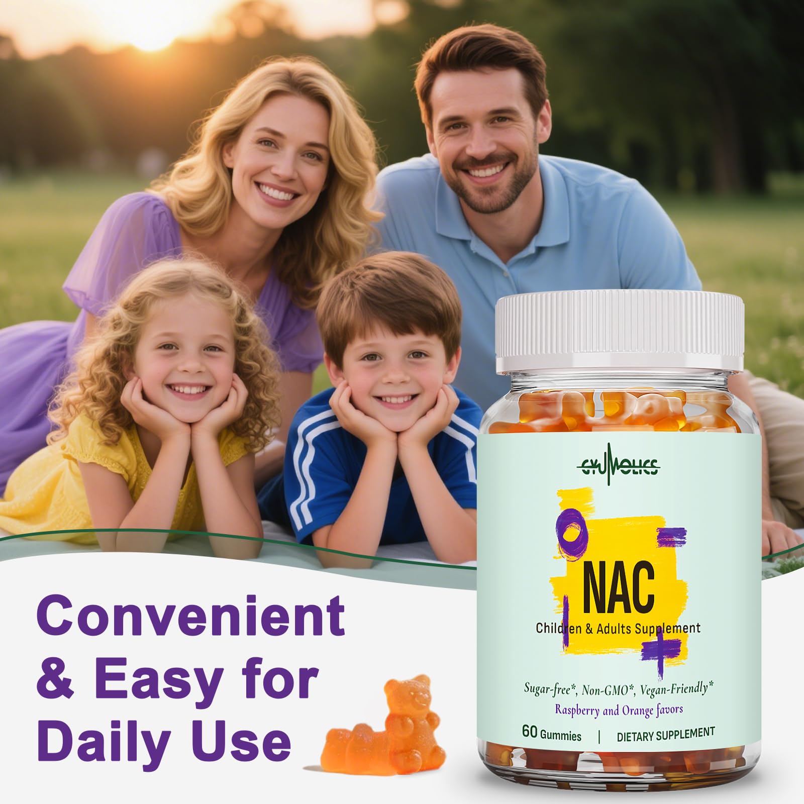NAC 1000 mg for overall wellness