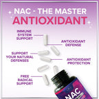 NAC 1200 mg for liver health