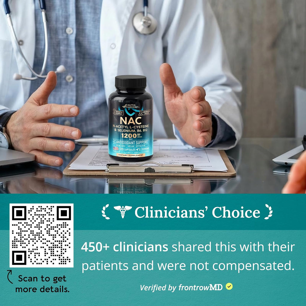 NAC 1200 mg for respiratory wellness