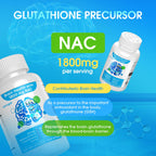 NAC 1800 mg for stress relief