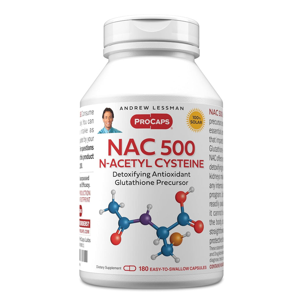 NAC 500 mg capsules for wellness