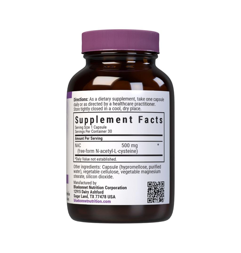 NAC 500 mg vitamin capsules benefits